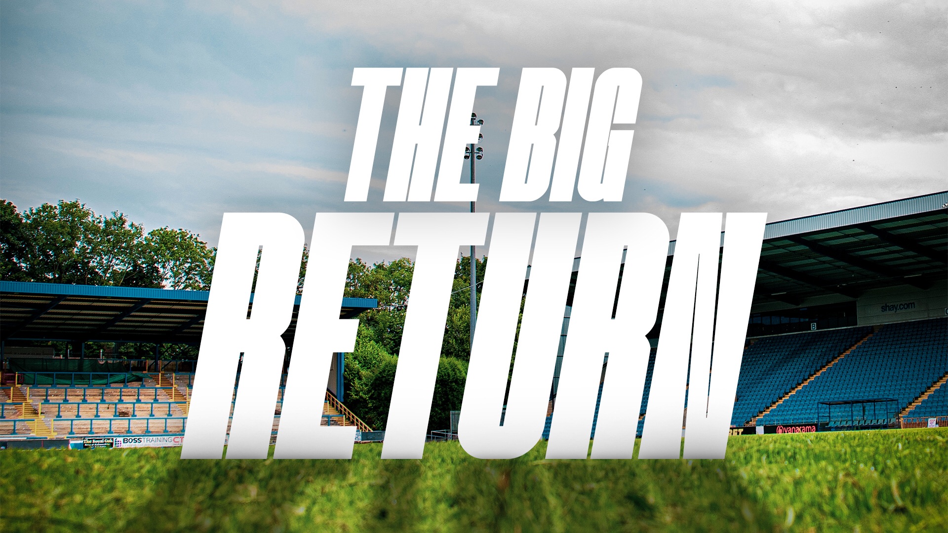 The Big Return: Seat Allocation - FC Halifax Town
