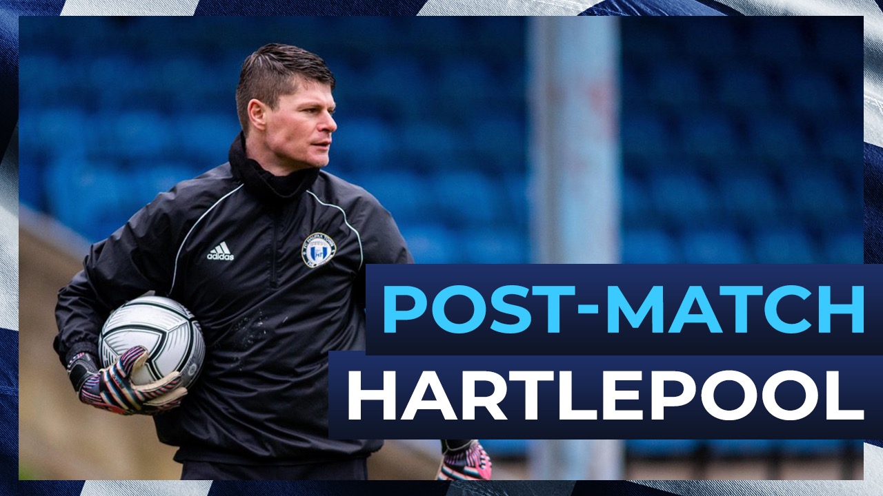 Hartlepool United: Paul Oakes Interview - FC Halifax Town