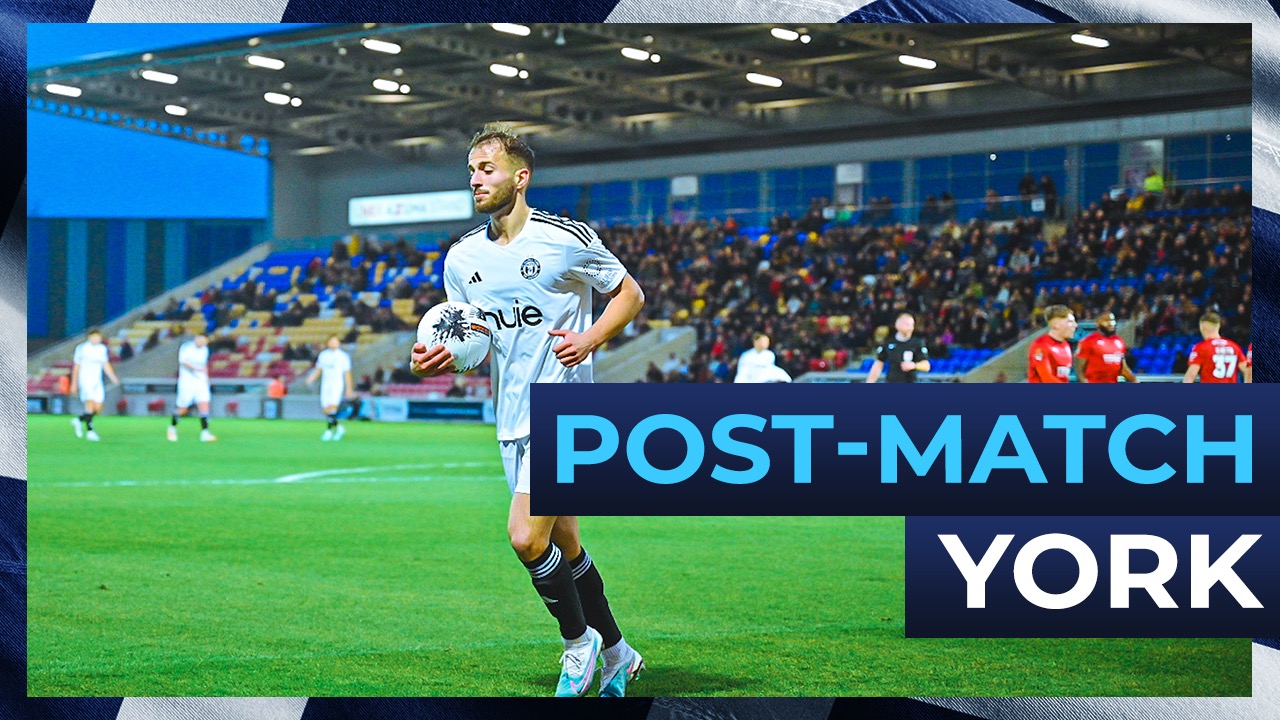 York City: Florent Hoti Interview - FC Halifax Town