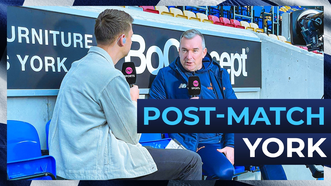 York City: Chris Millington Interview - FC Halifax Town