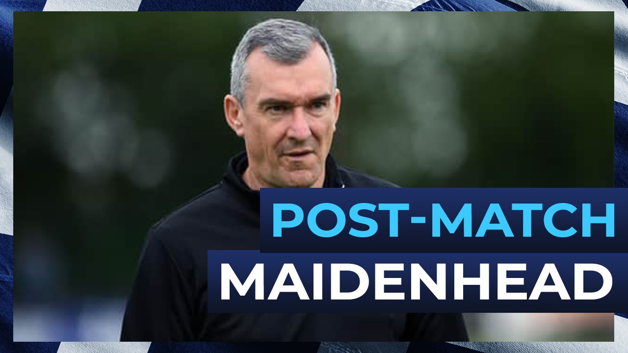 Maidenhead United: Chris Millington Interview - FC Halifax Town