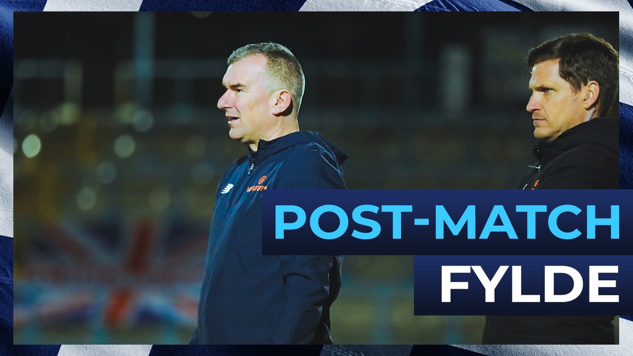 AFC Fylde: Chris Millington Interview - FC Halifax Town