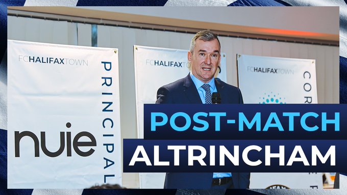 Altrincham: Chris Millington Interview - FC Halifax Town