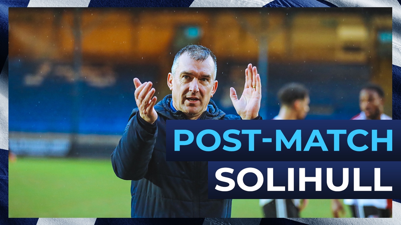 Solihull Moors: Chris Millington - FC Halifax Town