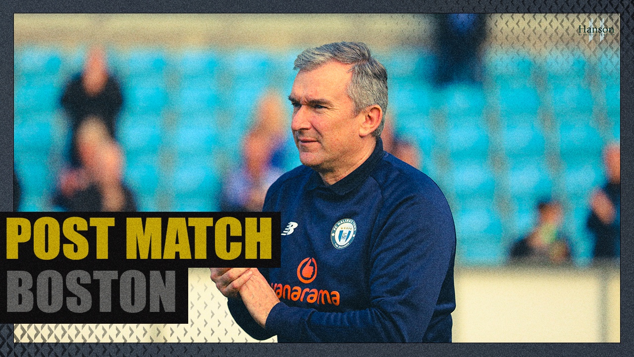 Boston United: Chris Millington - FC Halifax Town