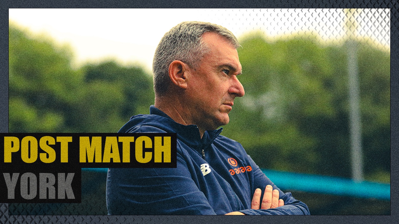 York City: Chris Millington Interview - FC Halifax Town
