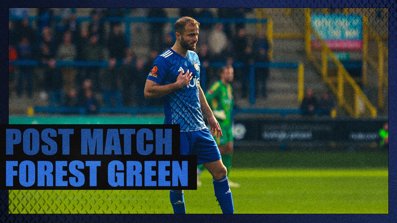 Florent Hoti vs Forest Green Rovers - FC Halifax Town