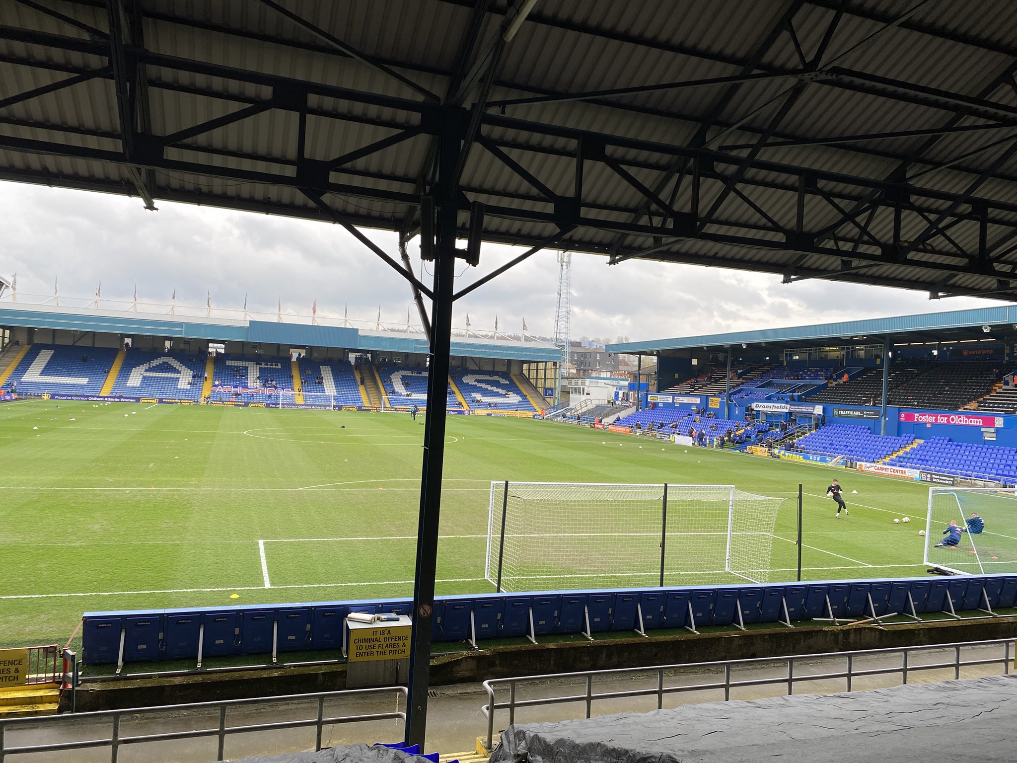 Oldham Athletic: Team News - FC Halifax Town