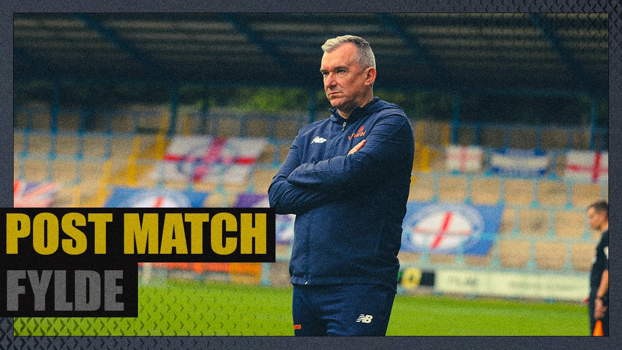 AFC Fylde: Chris Millington Interview - FC Halifax Town