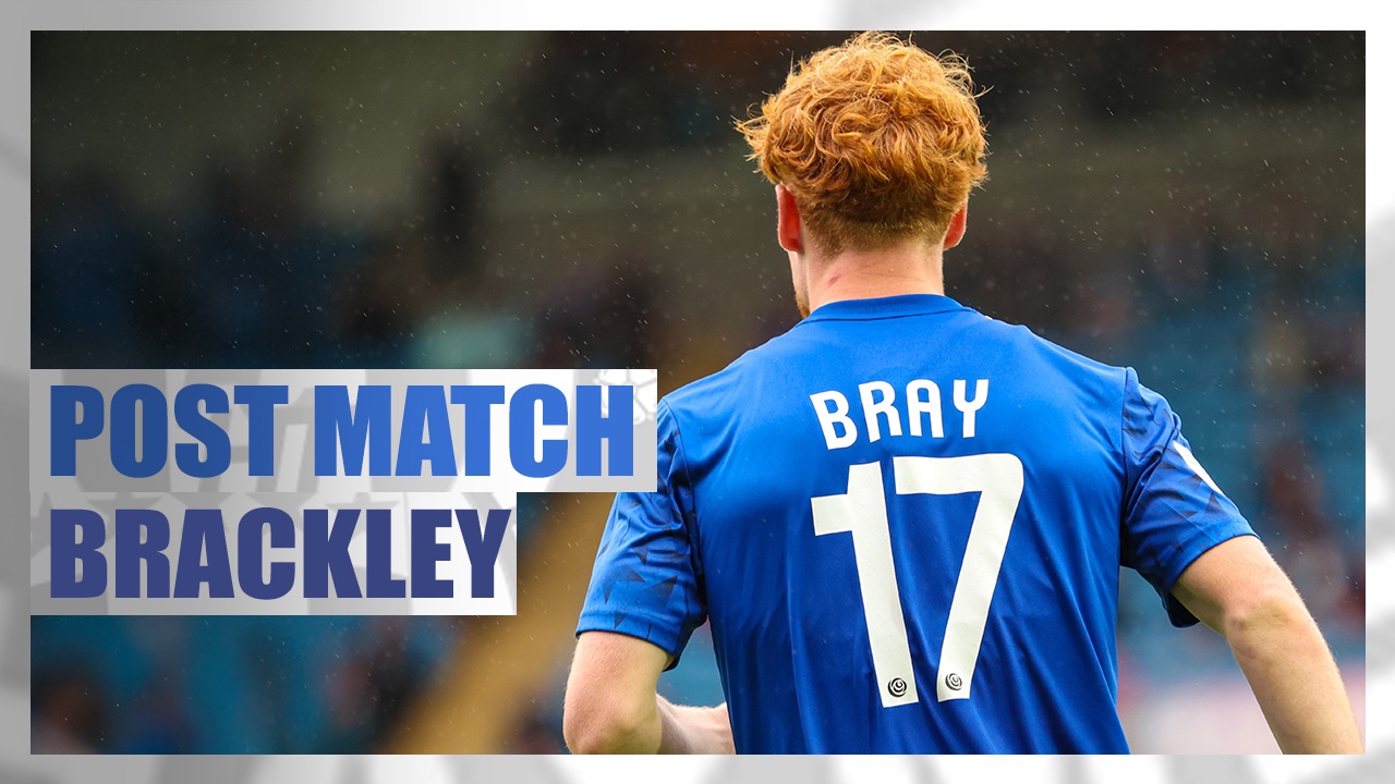 Brackley Town: Owen Bray Interview - FC Halifax Town