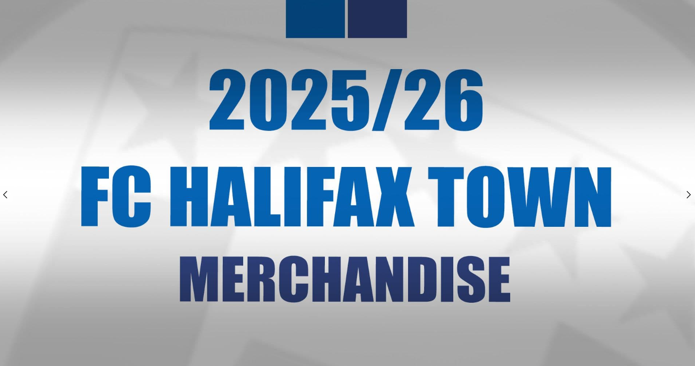 New Merchandise Added - FC Halifax Town