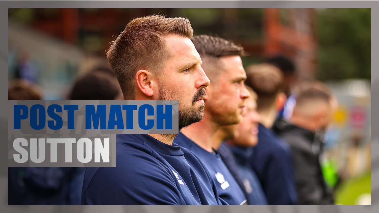 Sutton United: Adam Lakeland Interview - FC Halifax Town