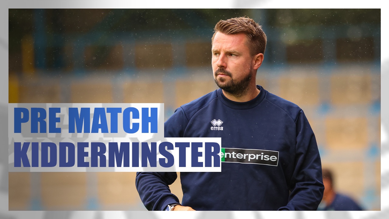 Kidderminster Harriers: Adam Lakeland Pre-Match - FC Halifax Town