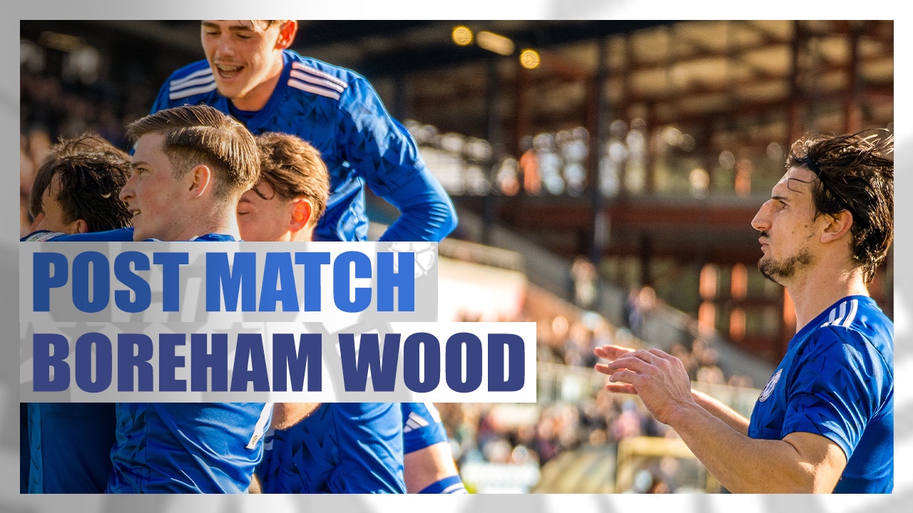 Boreham Wood: Ash Palmer Interview - FC Halifax Town